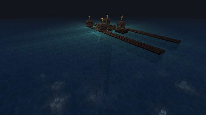 Underwater House Minecraft Map