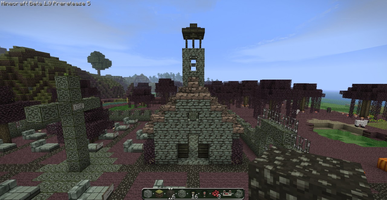 Dead Gardens - Cemetary Minecraft Map