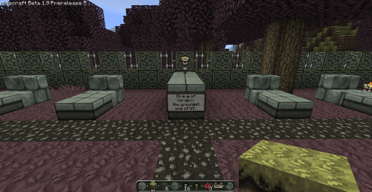 Dead Gardens - Cemetary Minecraft Map
