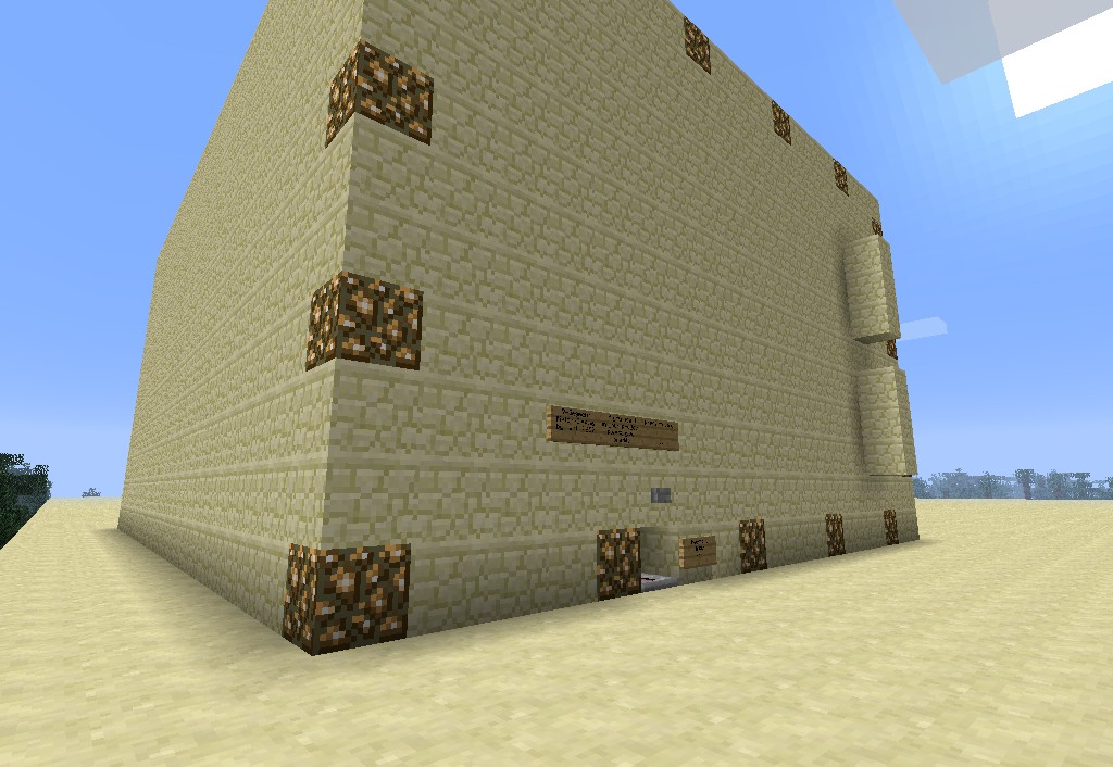 7-segment piston display Minecraft Map