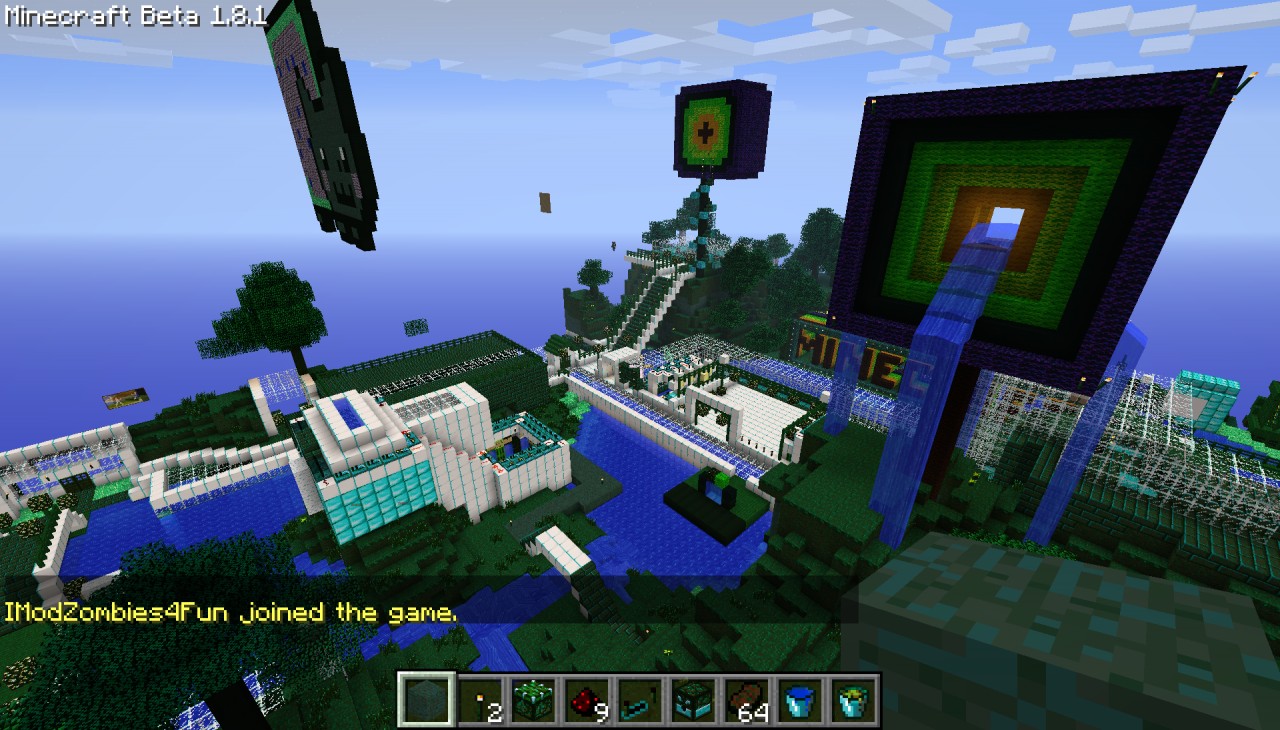 Green&Blue Craft Minecraft Texture Pack