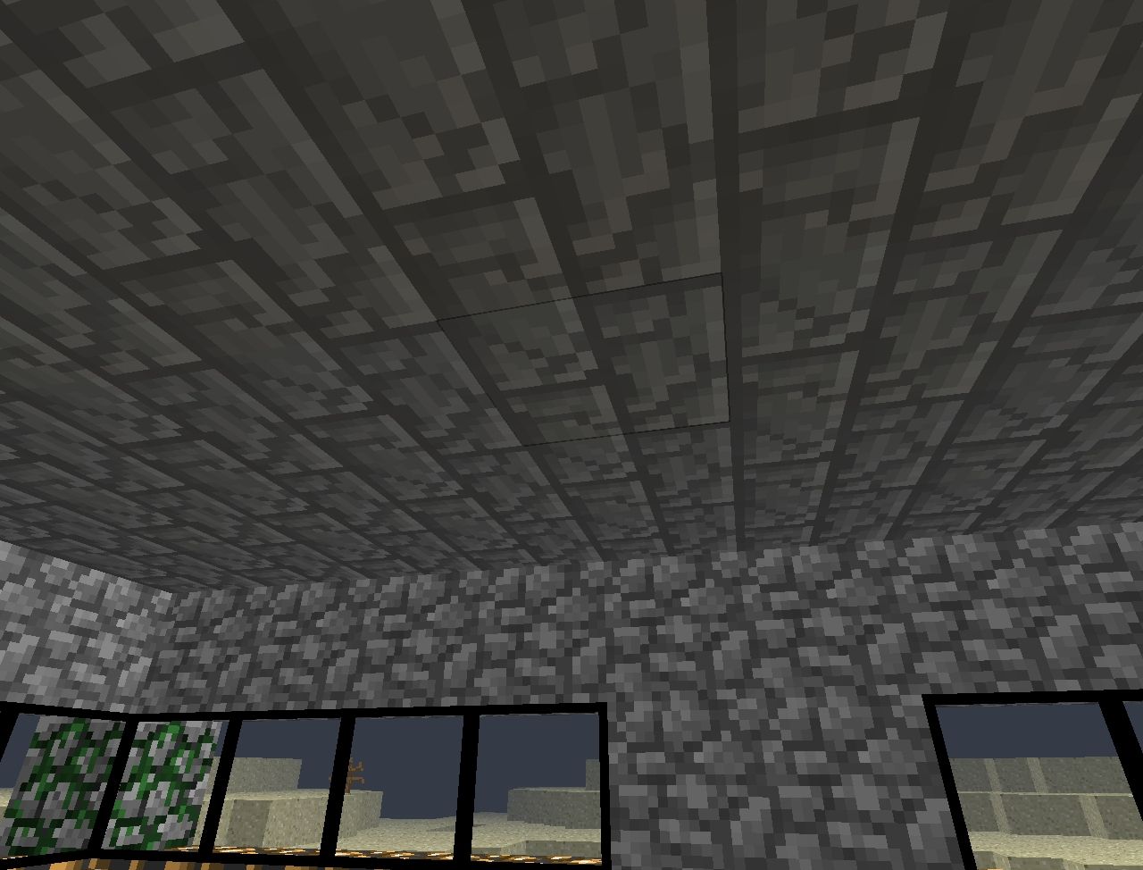 the house with cracks :) Minecraft Map