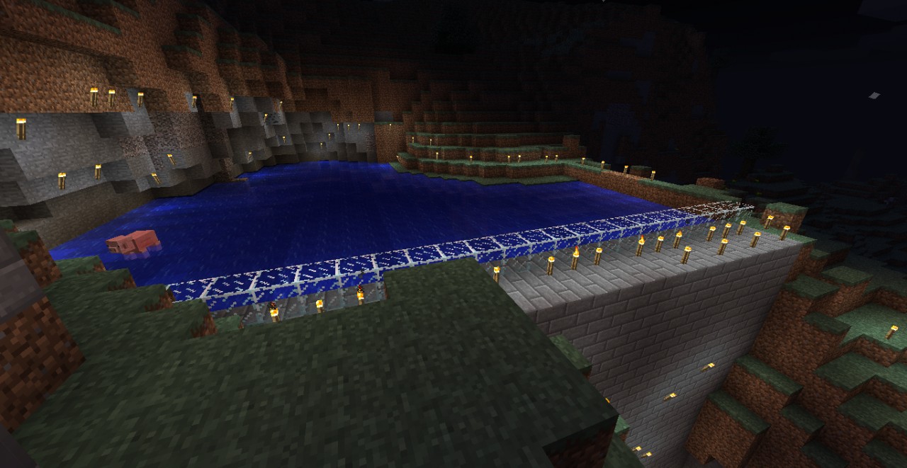 Little tiny dam Minecraft Map