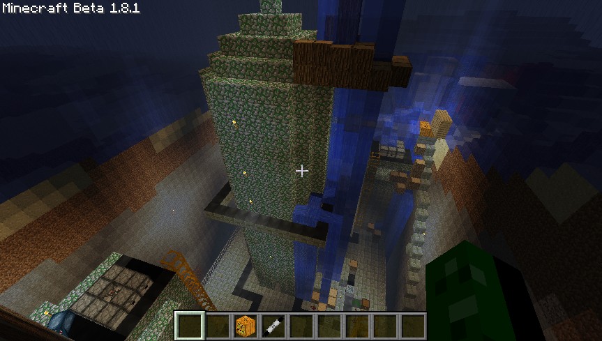 3 base with underwater boat launcher Minecraft Map