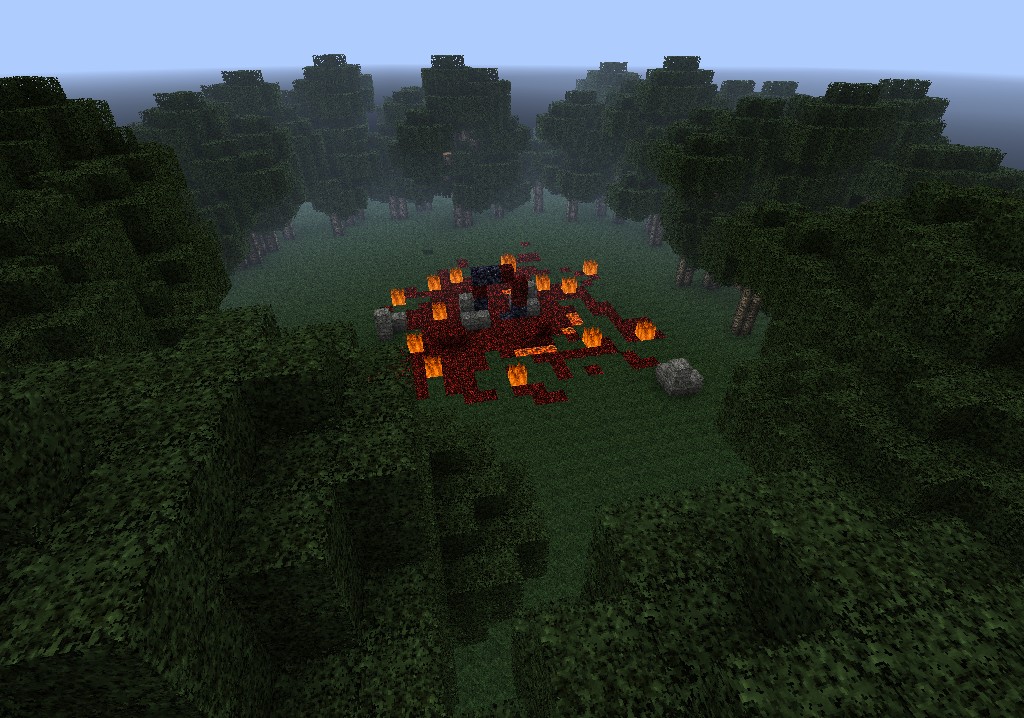 Natural Nether Portal Minecraft Map