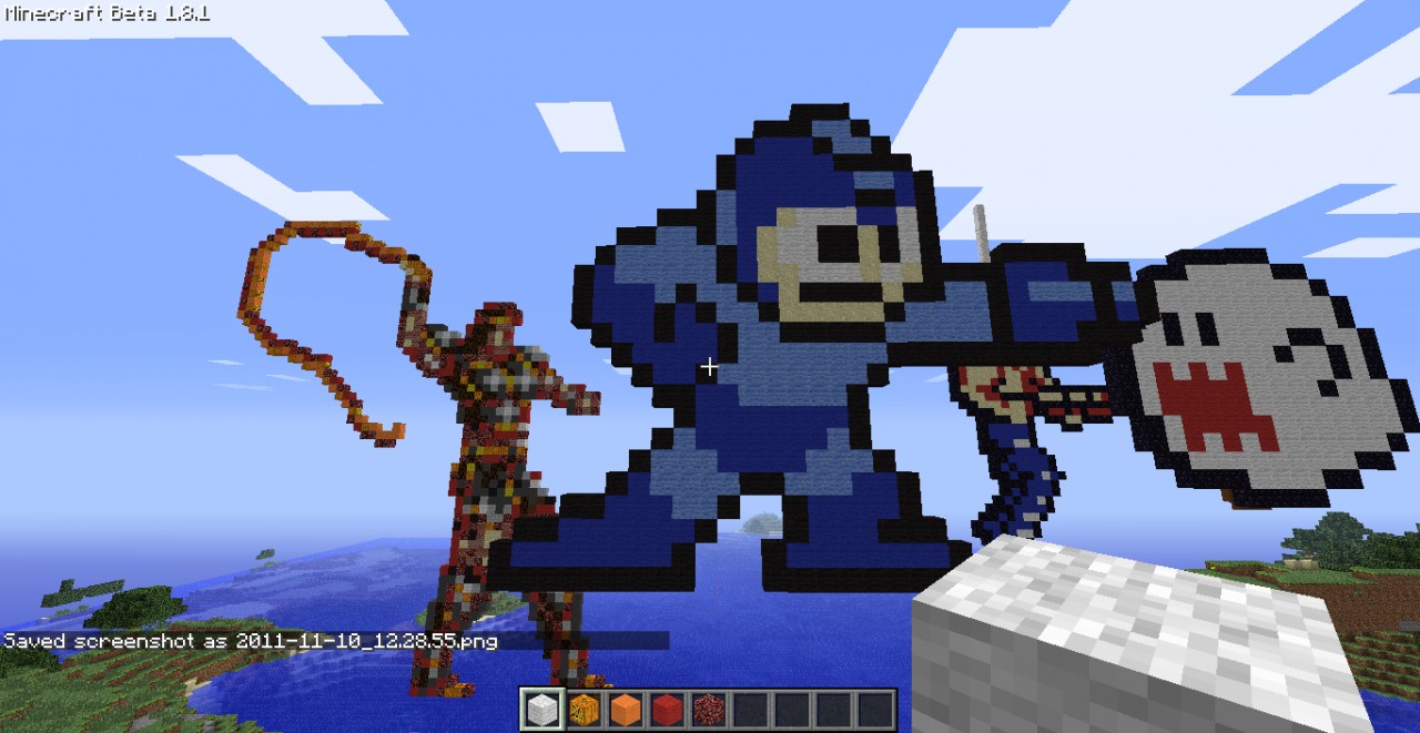 My Pixel art collection Minecraft Map