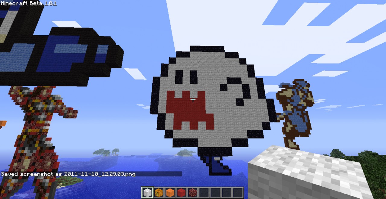 My Pixel art collection Minecraft Map