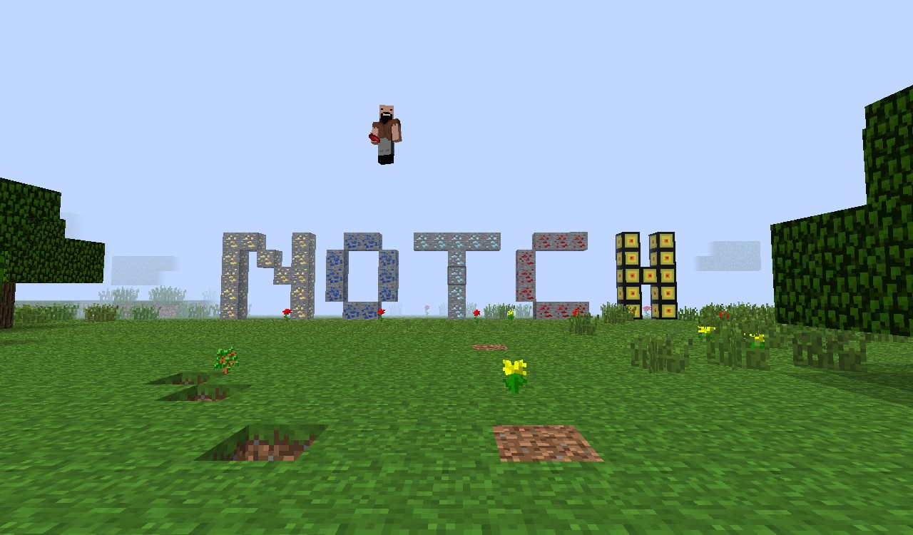 You Are Notch Minecraft Texture Pack