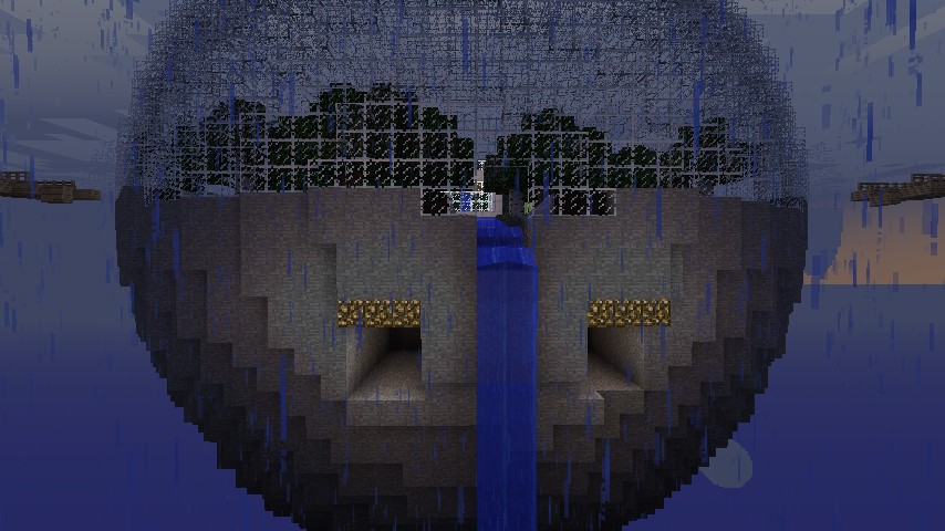 house in a bubble Minecraft Map