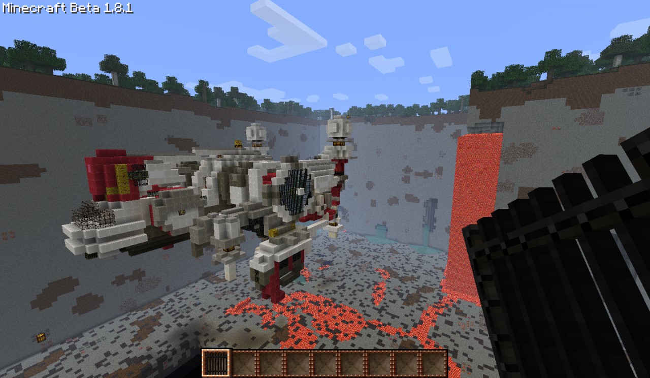 Carbuncle Airship Minecraft Map