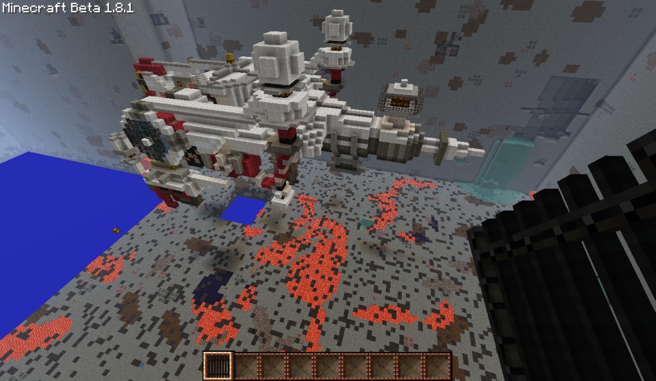 Carbuncle Airship Minecraft Map