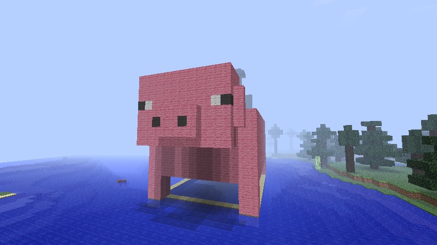 Statue Pig Minecraft Map