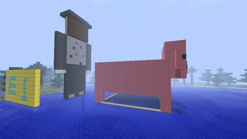 Statue Pig Minecraft Map
