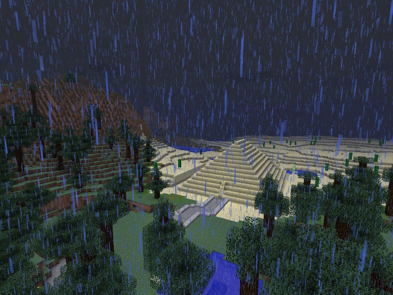 Pyramid Mob Survival v1.1 Minecraft Map