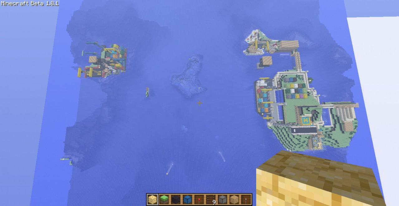 mine and dock Minecraft Map