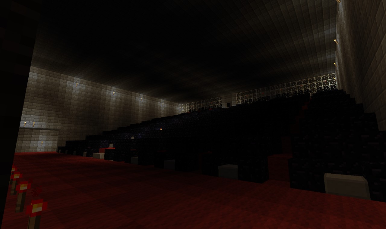 Big Screen Cinema Minecraft Map