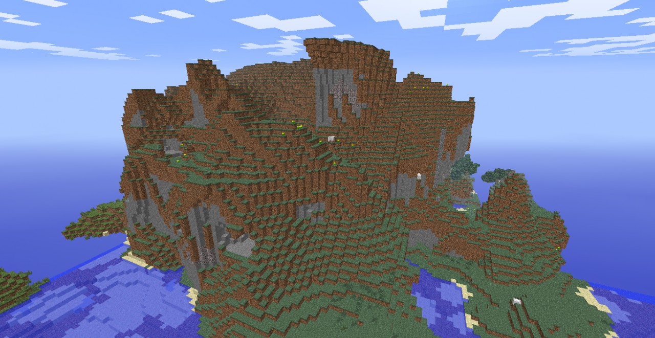 Amazing Mountain Minecraft Seed. Minecraft Project