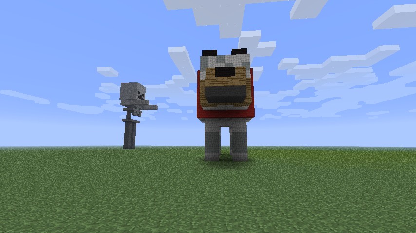 Wolf Statue Minecraft Map
