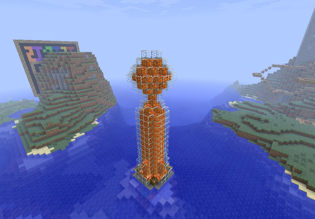 Lava Lighthouse Minecraft Map