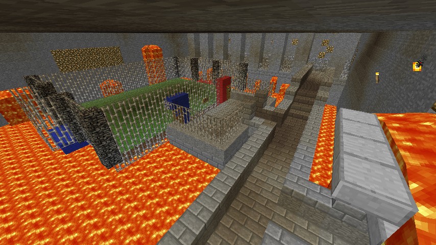 Spleef arena Minecraft Map