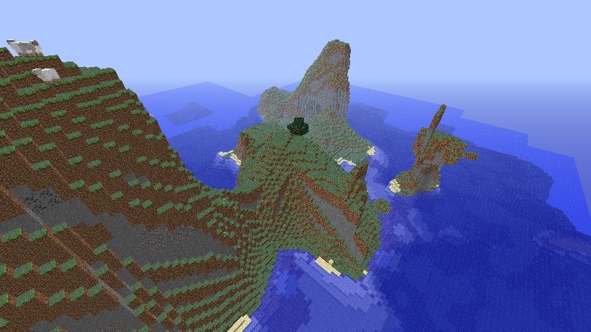 Chuy Island, stronghold very close Minecraft Map