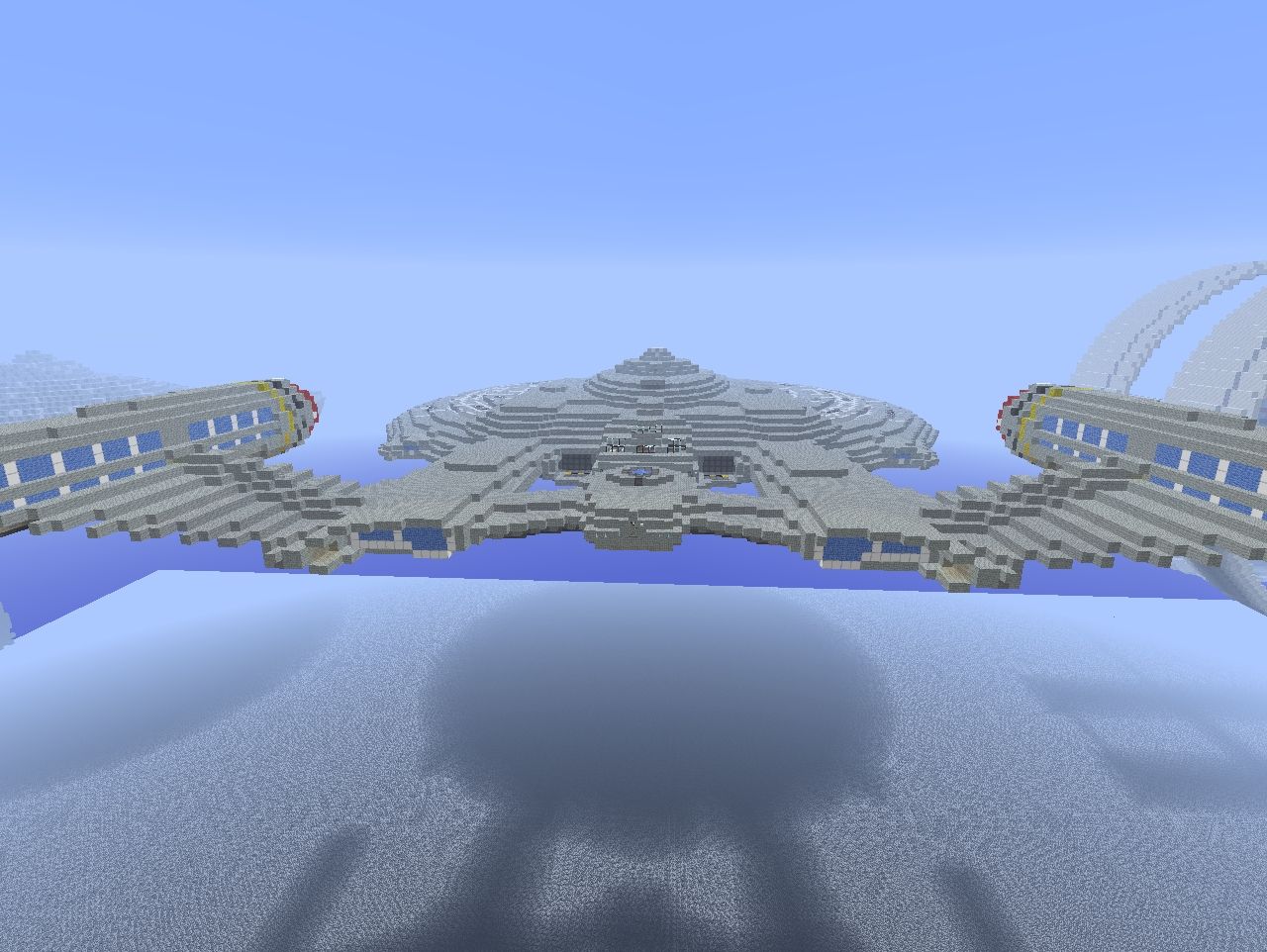 USS Enterprise NX-01 Explorable (1:1 Scale) Minecraft Map