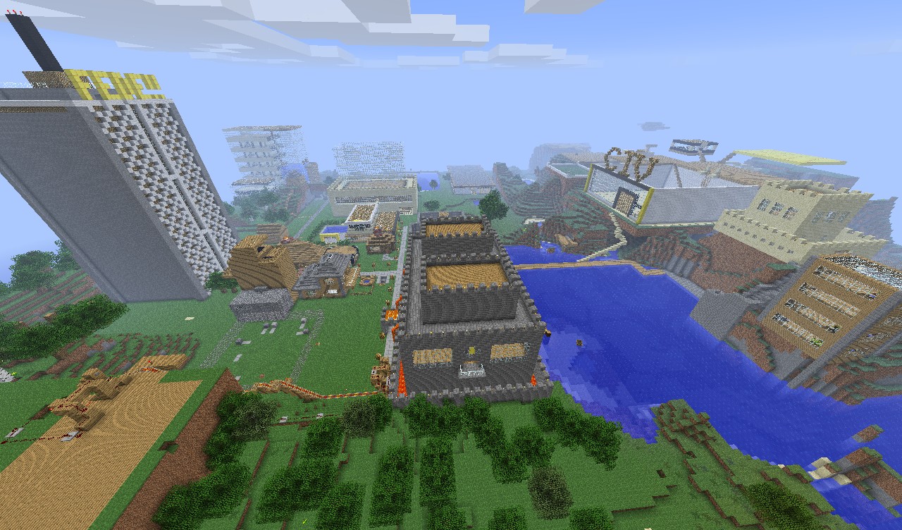GEAT SURVIVAL + FREE BUILDING SERVER :D Minecraft Server