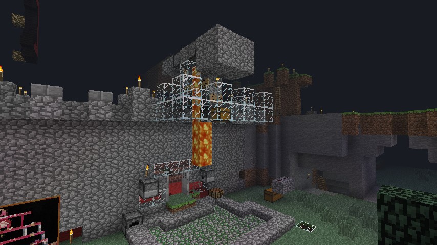 Lava and water dropper Minecraft Map