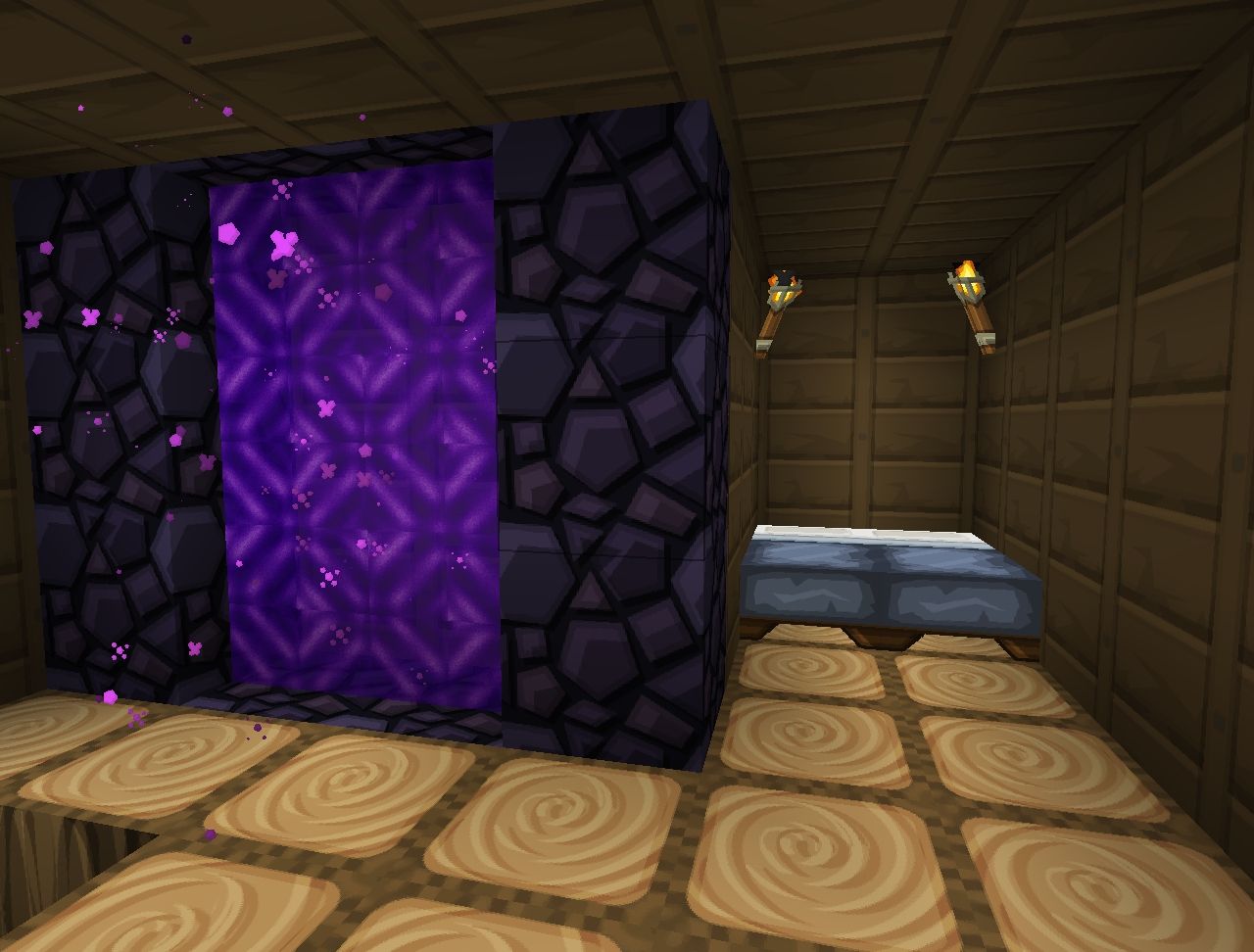 Cave in the forest. Minecraft Map