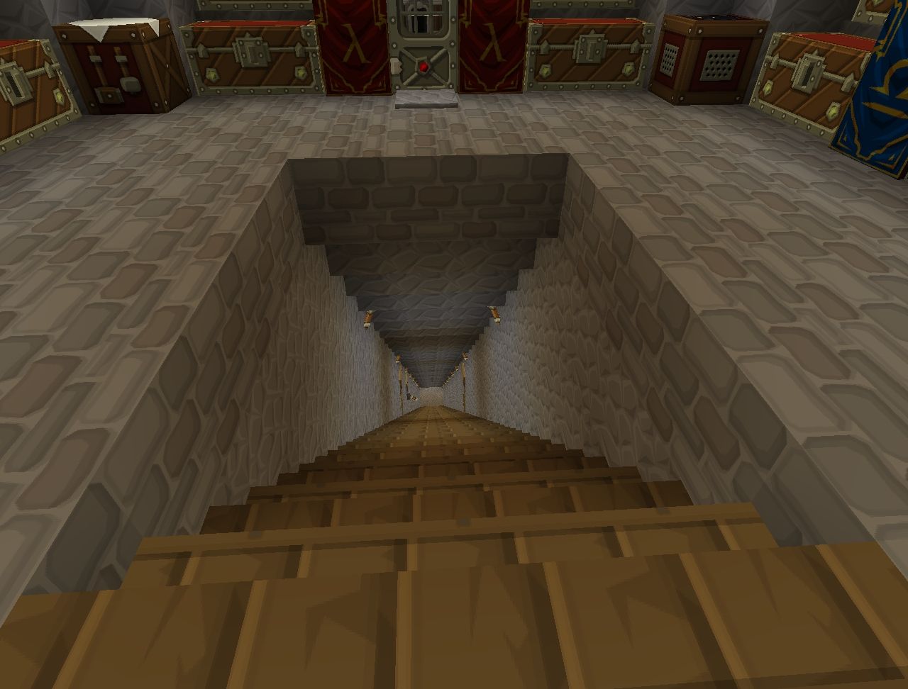 Cave in the forest. Minecraft Map