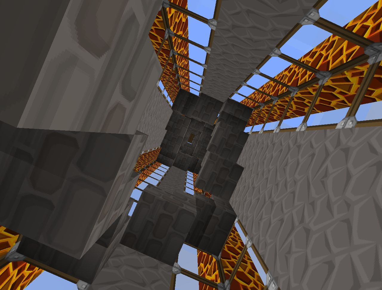 Lava tower. Minecraft Map