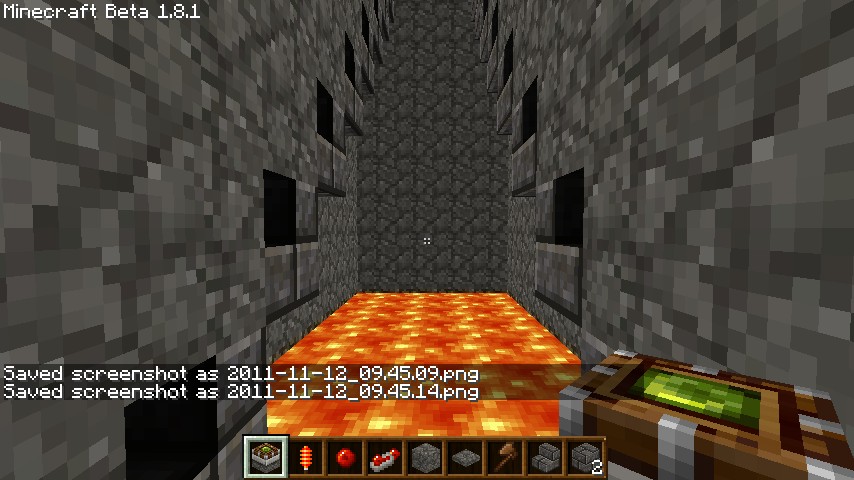 Hidden-Trap In stairs Minecraft Map