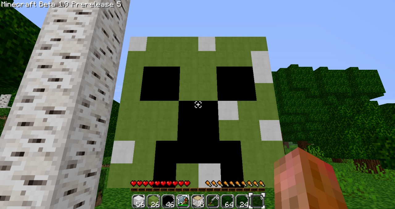 Creeper Wall Minecraft Map