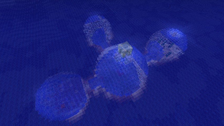 Underwater sphere biomes Minecraft Map