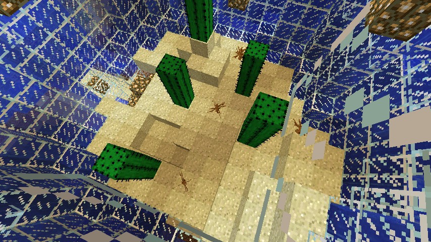 Underwater sphere biomes Minecraft Map