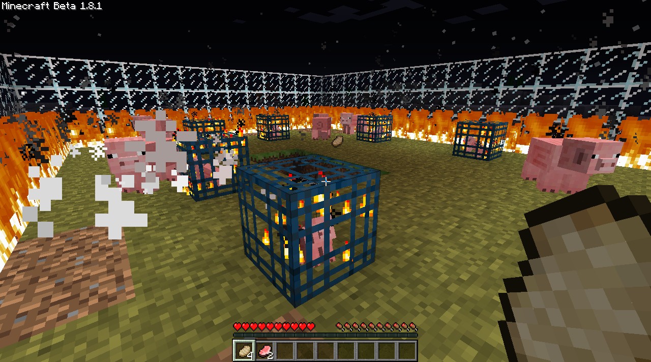 house and pig food generator Minecraft Map