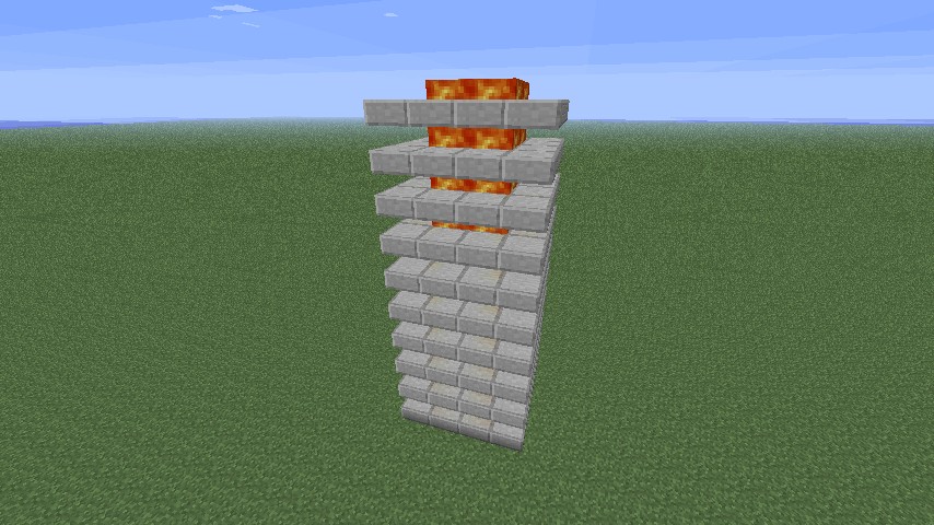 luminous column Minecraft Map