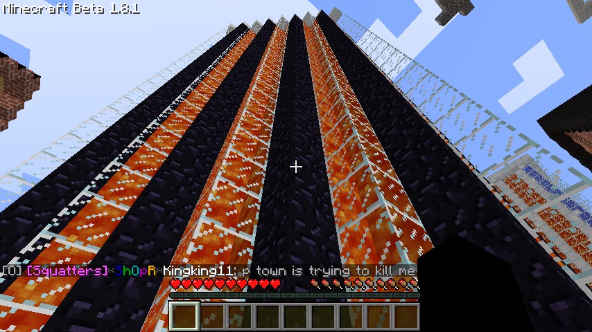 Lava Tower Minecraft Map