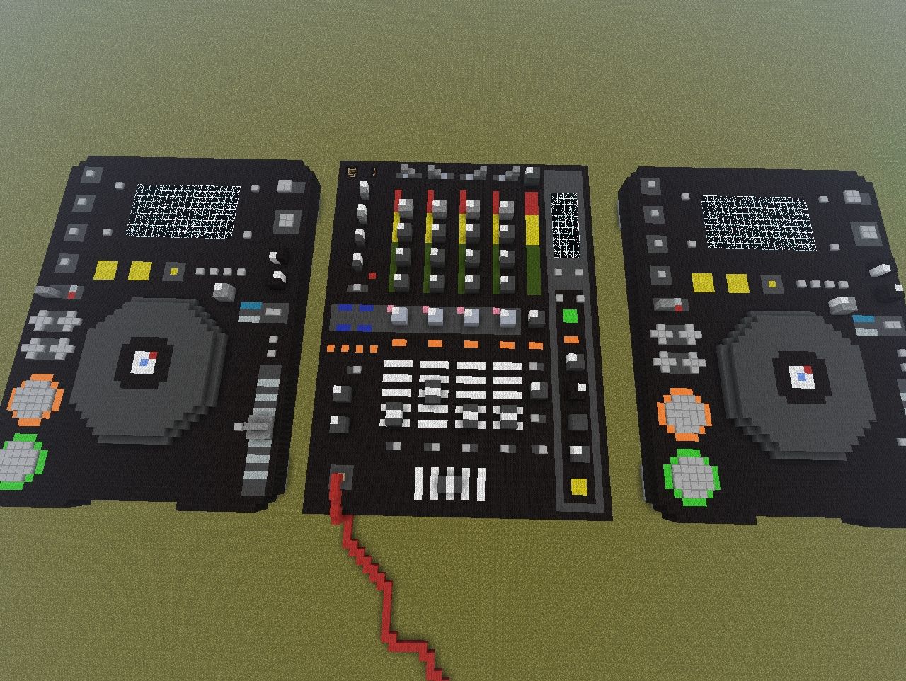 DJ Equipment Minecraft Map