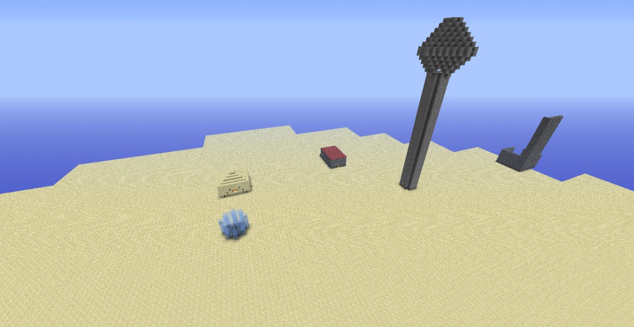cool desert Minecraft Map
