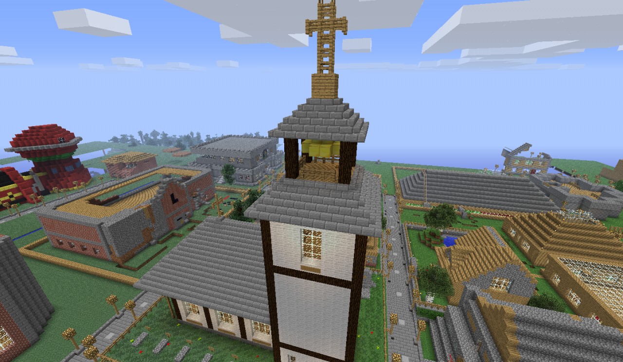 Rural church Minecraft Map