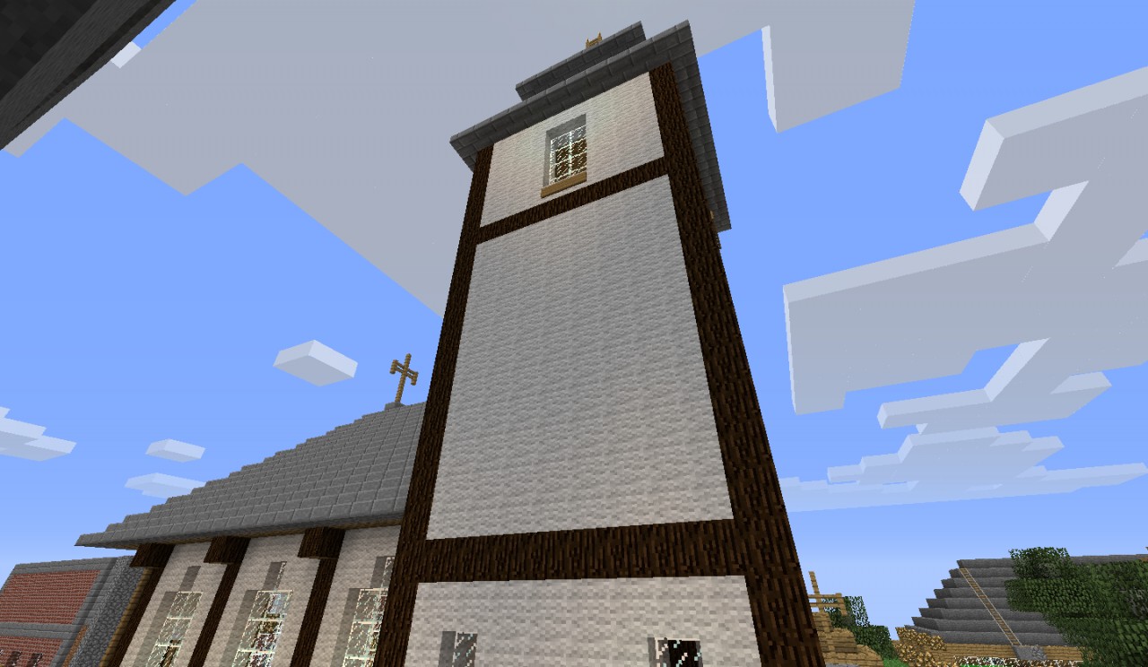 Rural church Minecraft Map