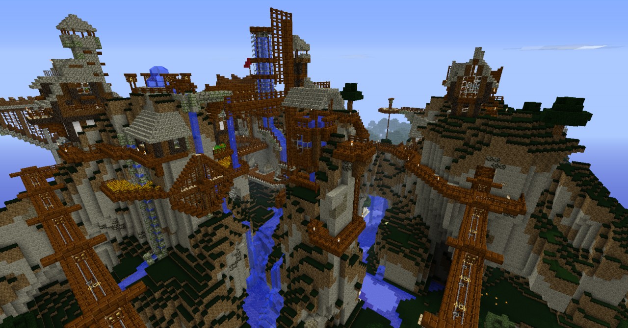 Help me build my server Minecraft Map