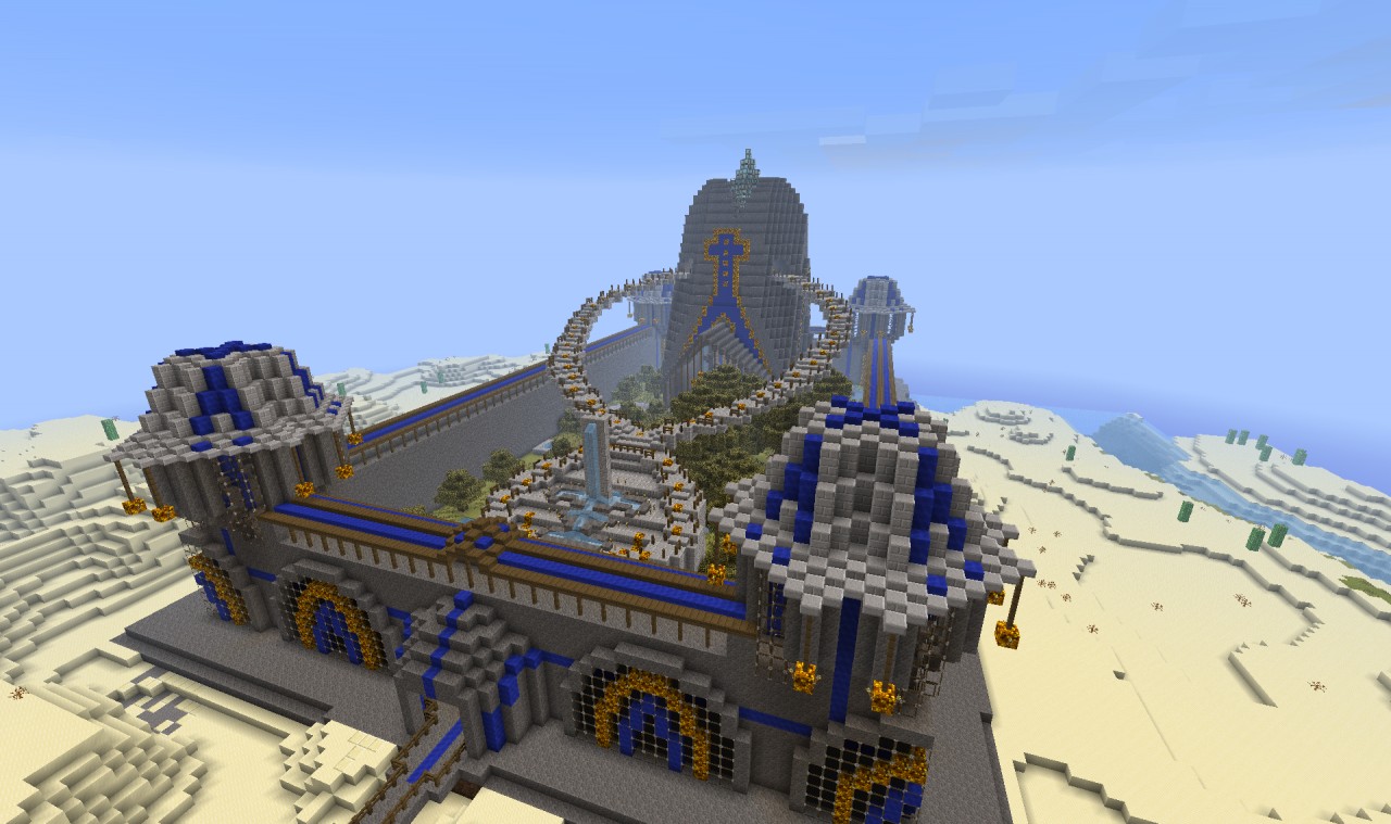Diamonyian Temple Minecraft Map