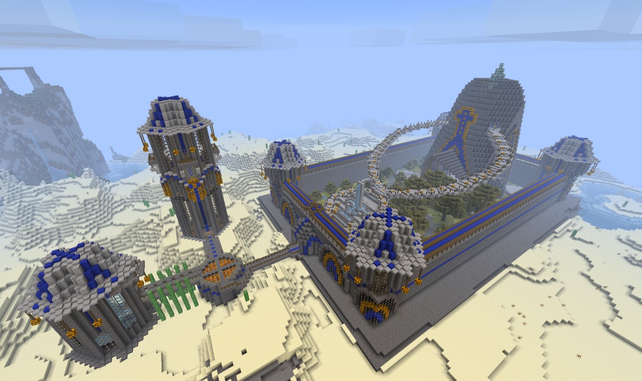 Diamonyian Temple Minecraft Map