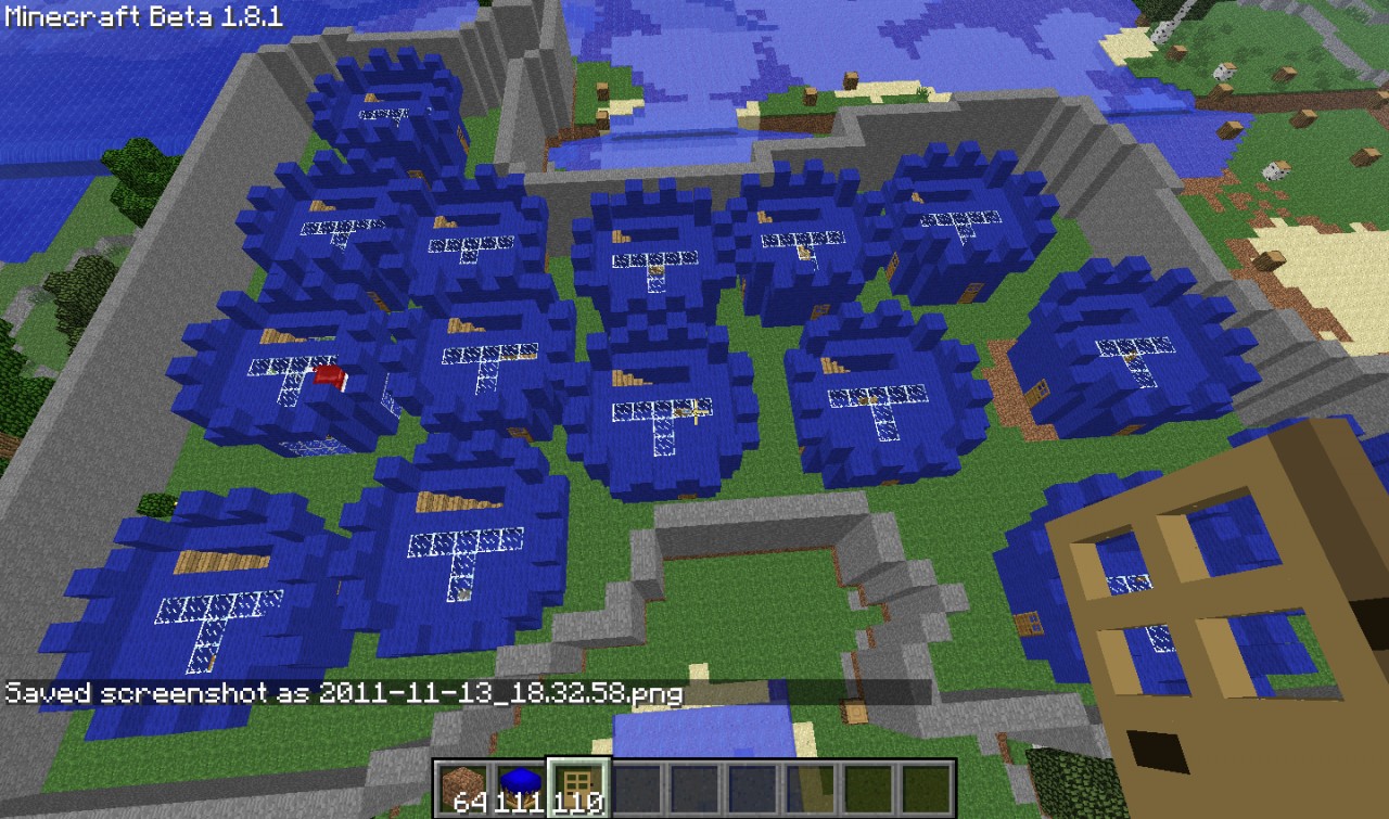 The blue kingdom Minecraft Map