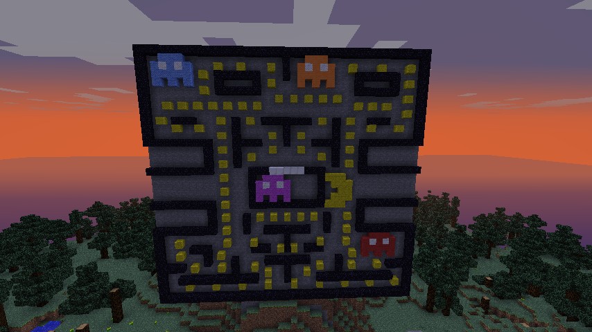 Pacman!!! Minecraft Map