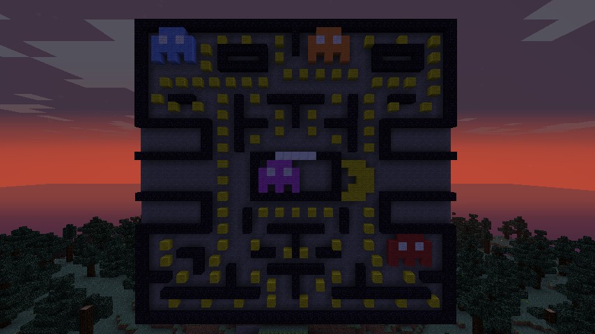 Pacman!!! Minecraft Map