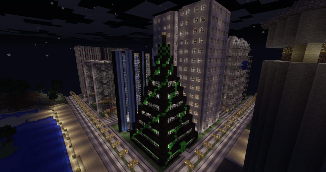 BlockCity(very huge skyscrapers)build by maikthefirst on powercrafting.de Minecraft Map