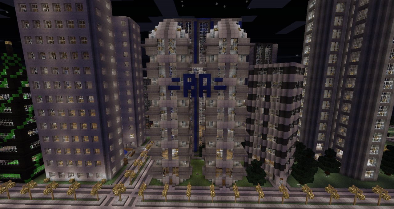 BlockCity(very huge skyscrapers)build by maikthefirst on powercrafting.de Minecraft Map